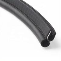 China Customizable Hardness 65±5 EPDM Rubber Seal Strip for Car Door Windshield T/H/U Shape for sale