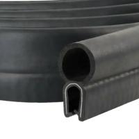 China Customizable Hardness 65±5 EPDM Rubber Seal Strip for Car Door Windshield T/H/U Shape for sale
