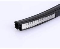 China Extruded Silicone Rubber Seal Strip for Car Door and Window Anti-static Protection for sale
