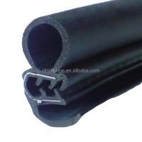 China Black EPDM Rubber Draught Seal Weather Strip For Shower Door Design for sale