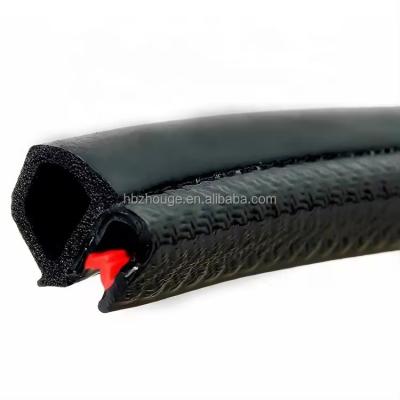 China Black Waterproof Epdm Rubber Draught Seal Weather Strip For Shower Door for sale