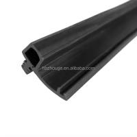 China Black Waterproof Epdm Rubber Draught Seal Weather Strip For Shower Door for sale