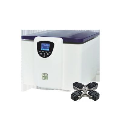 China Low Speed Medical Centrifuge Machine Large Capacity Clinical Centrifuge Table Top for sale