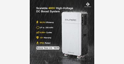 China 400V DC Boost LiFePO4 Energy Storage System 16.07kWh Scalable to 128.56kWh 98% Efficiency for sale