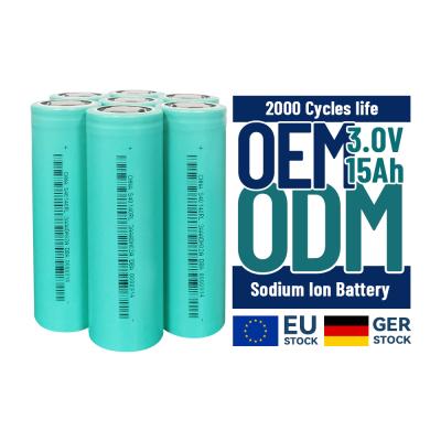 China OEM ODM Sodium Ion Battery Pack 3V 15Ah 3C Discharge 40140 Cell for Electric Scooter Wheelchair for sale