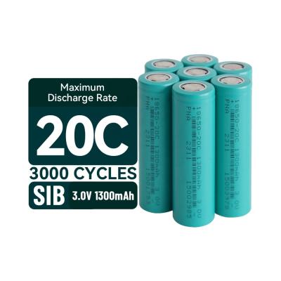 China Sodium Ion Cylindrical Rechargeable Battery Cell 3.0V 3000 Cycles for Energy Storage Systems for sale