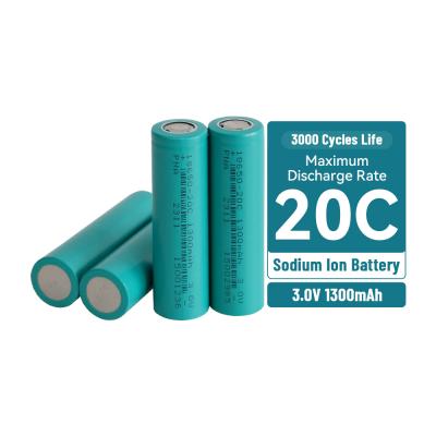 China Exliporc Sodium-Air Battery 3.0V 1300-2600mAh 20C for Electric Bike 3000 Cycles for sale