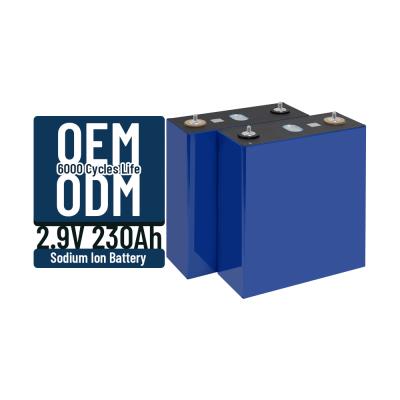 China Prismatic Rechargeable Sodium-Air Battery 2.92V 230Ah 4500 Cycles -20°C to 55°C for sale