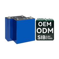 China Grade A Sodium Ion Battery 210Ah 3.0V 4000 Cycle Life 5 Years Warranty Energy Storage for sale