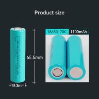 China 18650 Sodium Ion Battery 1100mAh 3V 70C High Rate Cell for Power Tools E Scooters for sale