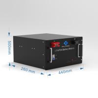 China EXLIPORC Split Server Rack LiFePO4 Battery 48V 150Ah 4000 Cycles Solar Energy Storage for sale