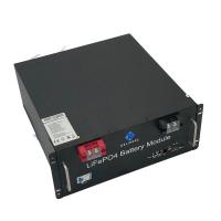 China LiFePO4 Battery Pack 51.2V 100Ah Built-in BMS for Solar Energy Storage Hybrid Grid for sale