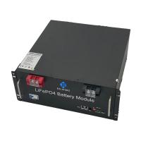 China LiFePO4 Battery Pack 51.2V 100Ah Built-in BMS for Solar Energy Storage Hybrid Grid for sale