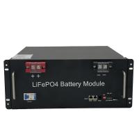 China LiFePO4 Battery Pack 51.2V 100Ah Built-in BMS for Solar Energy Storage Hybrid Grid for sale
