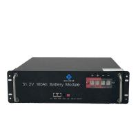 China Exliporc 5.12kWh 51.2V LiFePO4 Lithium Battery Pack for Solar Home Energy Storage for sale
