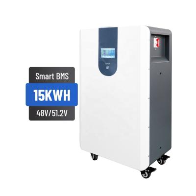 China EXLIPORC 51.2V 300Ah 15kWh LiFePO4 Lithium Battery for Solar Home Storage for sale