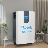 China 51.2V 15kWh Floor Mounted LiFePO4 Battery Storage System for Home Solar Energy for sale