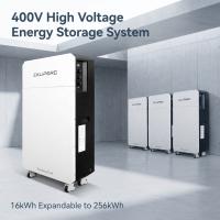 China 400V 16kWh HV LiFePO4 Energy Storage System Expandable to 256kWh IP65 Solar Battery for sale