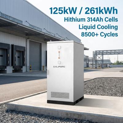 China Hithium 261kWh Liquid Cooling BESS 125kW 832V Commercial Energy Storage System 8500 Cycles for sale