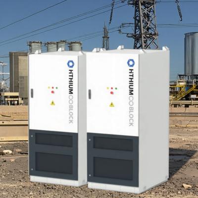 China Hybrid Energy Storage System 100kW 500kW 261kWh LiFePO4 Solar Battery Off-Grid On-Grid for sale
