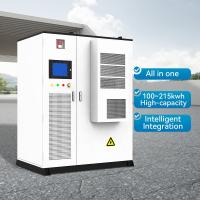 China High Voltage 100kW 215kWh LiFePO4 Battery Energy Storage System All In One for sale