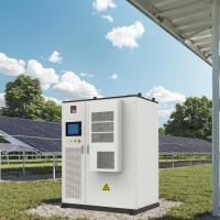 China High Voltage 100KW 215kWh LiFePO4 Battery Cabinet for Off-Grid Industrial Commercial Energy Storage for sale
