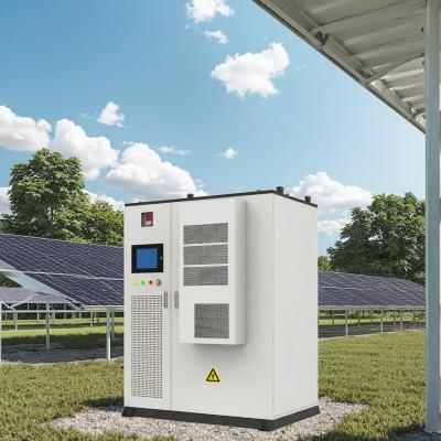 China High Voltage 100KW 215kWh LiFePO4 Battery Cabinet for Off-Grid Industrial Commercial Energy Storage for sale
