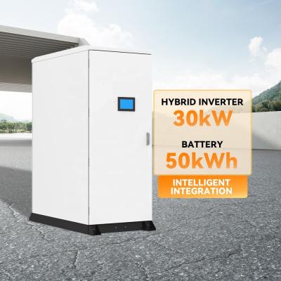 China 50KWh LiFePO4 Air Cooling Energy Storage System BESS for Industrial Solar Off-Grid for sale