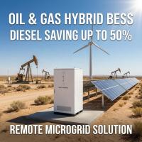 China 125kW 261kWh Liquid Cooling BESS Energy Storage System for Oil & Gas Hybrid Microgrid for sale