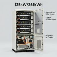 China Outdoor 209kWh Industrial Commercial Energy Storage System 8500 Cycles Modular Expandable 100kWh to 2MWh for sale