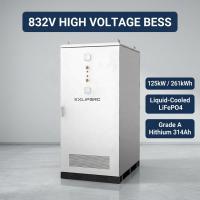 China 832V 261kWh LiFePO4 Energy Storage System 125kW PCS 8500 Cycles BESS for sale