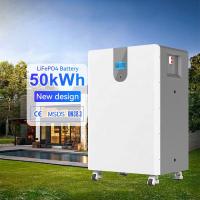 China 50 kWh LiFePO4 Battery 48V Home Energy Storage System 8000 Cycles Built-in BMS for sale