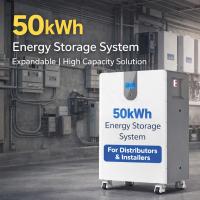 China 51.2V LiFePO4 Home Energy Storage System 50kWh 10000 Cycles Solar Battery Lithium Battery for sale