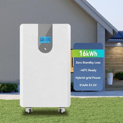China Exliporc 16kWh 48V LiFePO4 Home Energy Storage Battery IP65 314Ah for sale