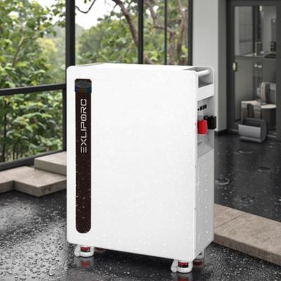 China 15kW 300Ah 51.2V LiFePO4 Lithium Solar Battery 10000 Cycles IP65 Home Energy Storage for sale