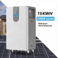 China 51.2V 15kWh LiFePO4 Battery 300Ah 10000 Cycles Solar Energy Storage System for sale