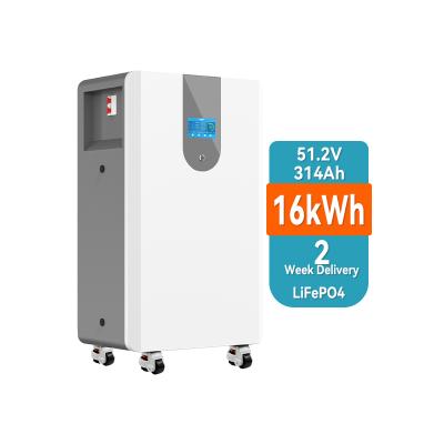 China 48V 51.2V LiFePO4 Home Solar Battery 5kWh to 20kWh Energy Storage System 10kW Output for sale