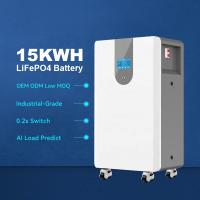 China 48V 100Ah LiFePO4 Lithium Battery 5kWh Wall Mount Solar Storage 10000 Cycles for sale