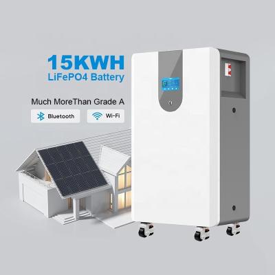 China Moveable Split CAN 15kWh LiFePO4 Solar Battery 48V 280Ah Hybrid Grid Energy Storage for sale