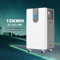 China 15kWh 51.2V LiFePO4 Lithium Battery Pack 10000 Cycles Home Energy Storage for sale