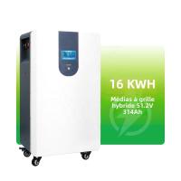 China 51.2V 15kWh LiFePO4 Lithium Battery for Solar Energy System CE Certified for sale