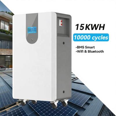 China 51.2V 300Ah LiFePO4 Battery 15kWh Solar Energy Storage System for Mobile Powerwall for sale