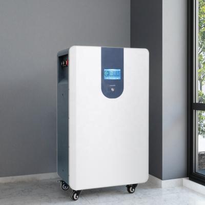 China LiFePO4 Powerwall Battery 51.2V 5kWh IP65 Home Battery for Hybrid Solar System for sale