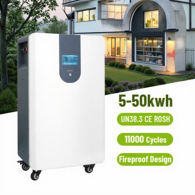 China 51.2V 300Ah 15Kwh LiFePO4 Battery Pack for Home Energy Storage with CAN Communication for sale