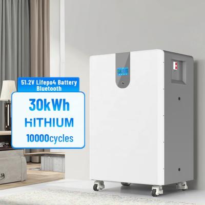 China High Efficiency 15kWh LiFePO4 Battery with Built-in BMS and LCD Touch Screen for Home Energy Storage for sale