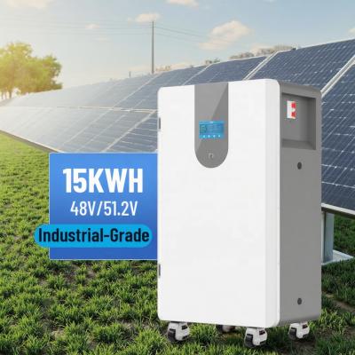 China EXLIPORC 51.2V 300Ah 15kWh LiFePO4 Lithium Battery 8000 Cycles Solar Energy Storage for sale