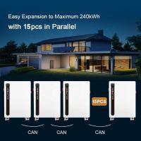 China EXLIPORC 16.07kWh 51.2V 314Ah LiFePO4 Home Battery System IP65 Outdoor Storage for sale