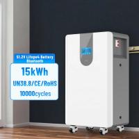 China 51.2V 15KWh LiFePO4 Home Energy Storage Battery System 300Ah 600Ah Hybrid Grid for sale