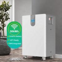 China 51.2V 600Ah 30kWh LiFePO4 Energy Storage Battery 8000 Cycles for Home RV Off-Grid Cabins for sale