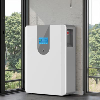 China 51.2V 100Ah Wall Mounted LiFePO4 Solar Battery 5kWh Home Energy Storage for sale
